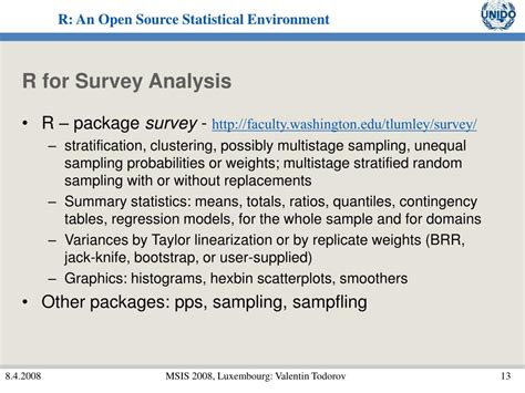 Ppt R An Open Source Statistical Environment Powerpoint Presentation