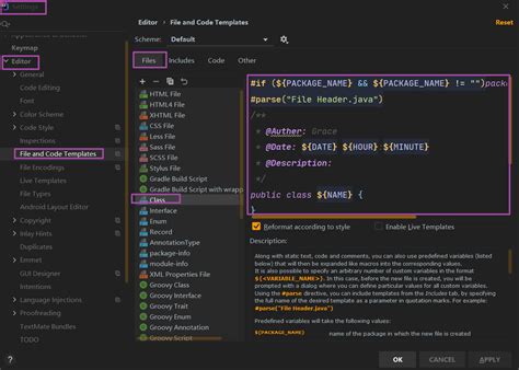 Intellij Idea自定义类模板和方法模板idea自定义方法模板 Csdn博客