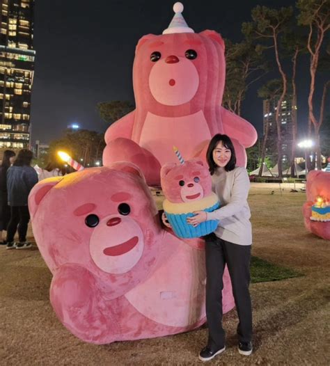 잠실 롯데타워광장 4월 벨리곰 팝업 주말저녁 산책 네이버 블로그