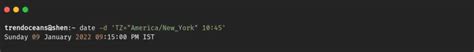 Date Command Usage In Linux Trend Oceans