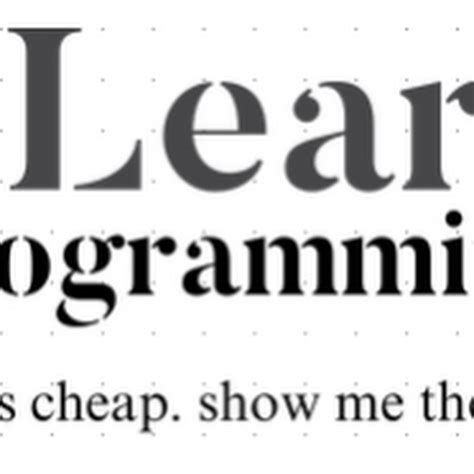 elearn programming youtube