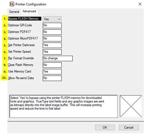 Printer Configuration — Easylabel 700 Documentation