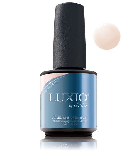 Luxio Tinted Build Gel Almond Hazel Dixon Nails Ltd