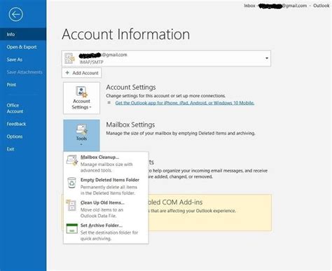 Cách Sửa Lỗi Outlook Error Code 17884 Trên Outlook
