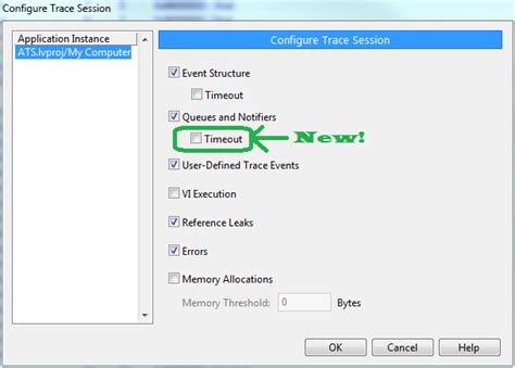 Desktop Execution Trace Toolkit Filter Queue Timeouts Ni Community