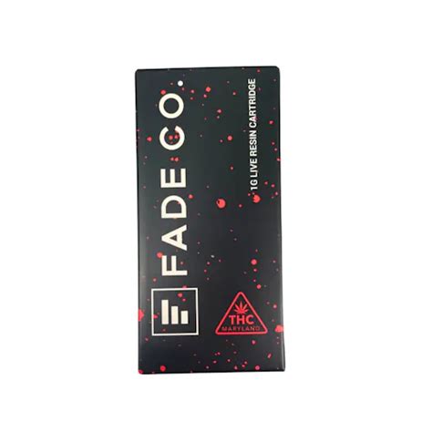 Boston Tea Party Live Resin Disposable 1g Fade Co Remedy Maryland