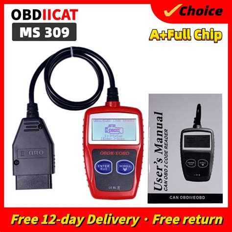 신제품 Ms309 Obd2 자동차 진단 도구 스캐너 코드 리더 Elm327보다 뛰어난 엔진 진단능력을 자랑합니다 핸드폰닷컴