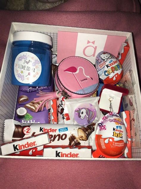 🎁 Идеи для подарков Идея для подарка подруге Набор подарков Тематические подарочные корзины