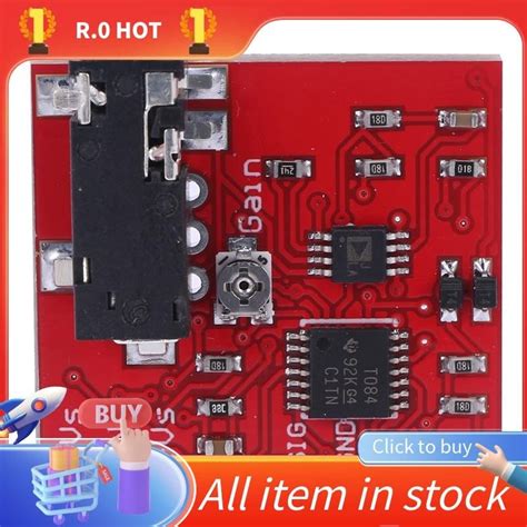 Muscle Signal Sensor Emg Sensor Controller Detects Muscle Activity For