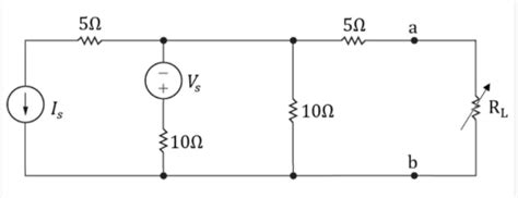 Solved For The Circuit Below Find The Maximum Power In Chegg Com