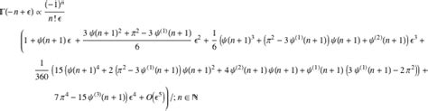 Gamma Function Series Representations