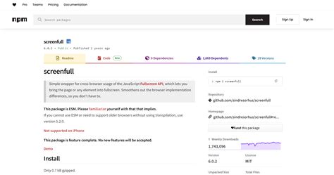 前端（vue）全屏 Screenfull 通用解决方案及原理分析 Csdn博客