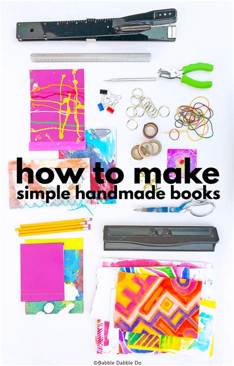 Simple Book Binding Methods