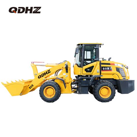Telescopic 2 Tons Micro Handler Diesel Mini Front End Loader With Ce