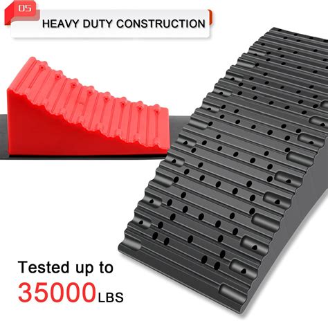 Buy Rvgive Camper Leveler 2 Pack Rv Leveling Blocks Ramps Kit For Travel Trailer Up To 35000