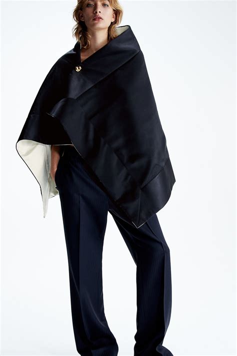 Handm Statement Button Reversible Cape