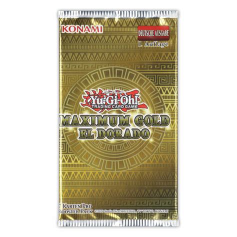 Maximum Gold El Dorado Booster Deutsch Tcg Tradede