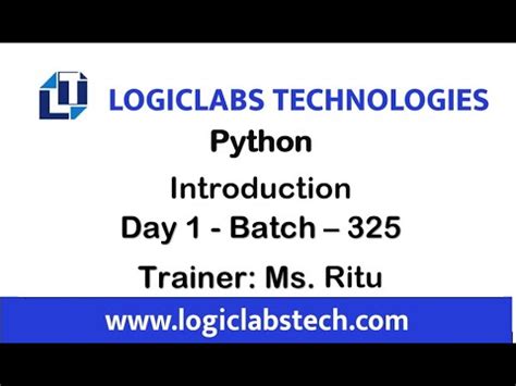 Python Day Batch Youtube