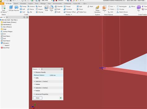 solved sheetmetal flange on a curved part cut out autodesk community