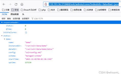 Solr 远程命令执行 Cve 2019 17558 Csdn博客