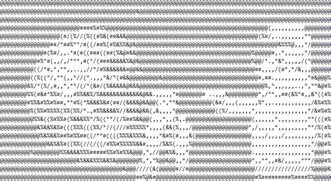 Image 592799 Ascii Art Know Your Meme