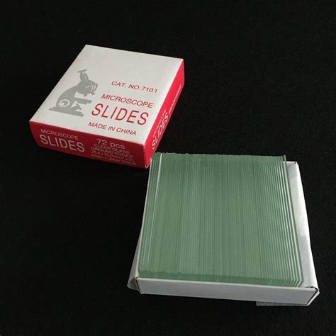 7101 Microslides Microscope Slides Glass Slides 72 Pcs Lazada Ph