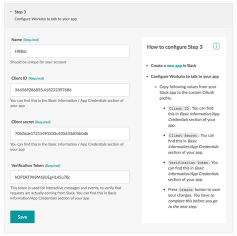 Custom Oauth Profiles For Slack Workato Docs