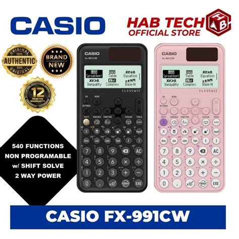 Casio Fx 991cw Classwiz Scientific Calculator Fx991 991cw Fx 991ex