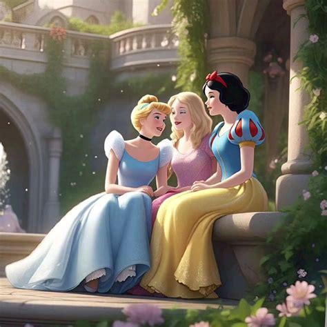 2 Disney Princess Together 3 Disney Princess Together Snow White And