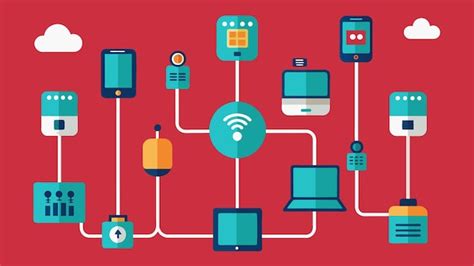 A Network Of Wires And Cables Connecting Multiple Machines All Equipped With Advanced