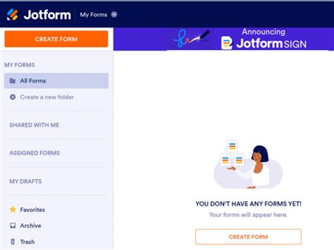 How To Create A New Form With Jotform Techrepublic