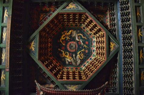 穿越山西發現三晉 應縣淨土寺金代藻井和天宮樓閣 每日頭條