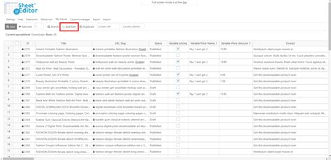 Easy Digital Downloads Bulk Edit Variable Prices