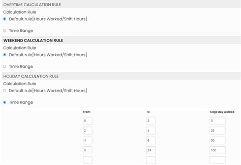 Setup Attendance And Time Calculation Rules Empxtrack
