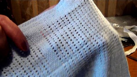 Вязаное одеяльце для младенца с Алиэкспресс Youtube
