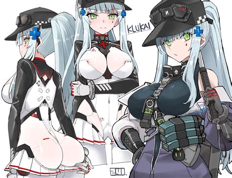Fujii Jun Hk416 Girls Frontline Klukai Girls Frontline 2