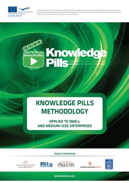 Social Learning “knowledge Pills Methodology Gestão Do Conhecimento Simples E Eficaz