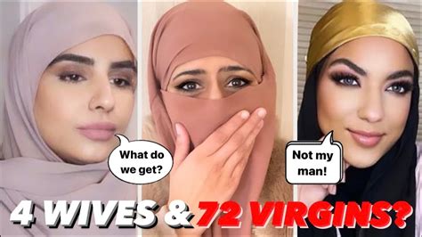 Muslim Women Ask Why Men Get 4 Wives On Earth And 72 Virgins In Heaven Youtube