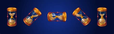 Hourglass Rotation Sprite Sheet Animation Set 16263151 Vector Art At