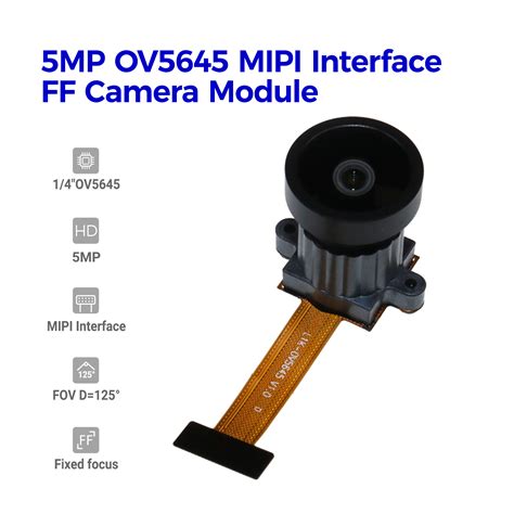 Wholesale 5MP OV5645 MIPI Interface M12 Fixed Focus Camera Module Manufacturer And Supplier Hampo