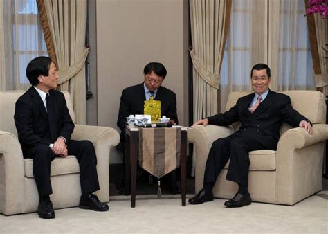 副總統接見日本交流協會專務理事井上孝