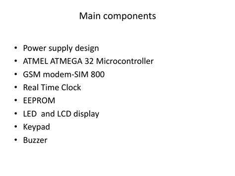 Microcontroller College Ringing Bell Powerpoint Slides Learnpick India