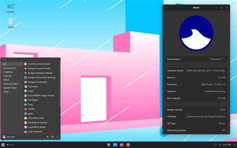 Ultramarine Linux 40 Fedora In The Heart Budgie On The Face
