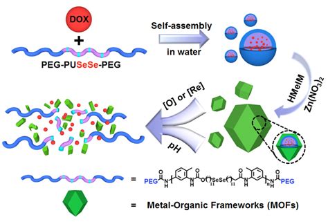 Selenium Containing Polymermetal Organic Frameworks Nanocomposites As