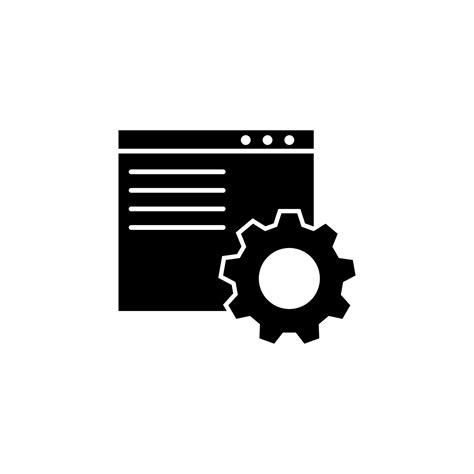 Web Development Coding Vector Icon Illustration 23197601 Vector Art At Vecteezy