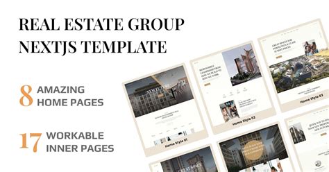 Reland Real Estate Group Nextjs Template Site Templates Ft