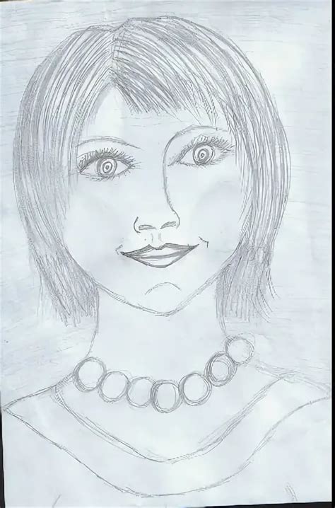 Как нарисовать маму карандашом поэтапно в полный рост