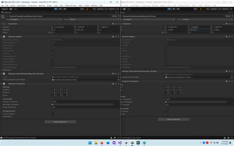 networktransform rotation mismatch issues possibly due to