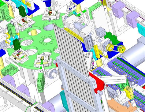 Industrial 3d Model Usb Assembly Machine Machine World