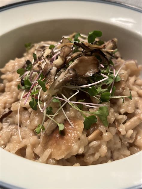 Homemade Wild Mushroom Risotto Dining And Cooking